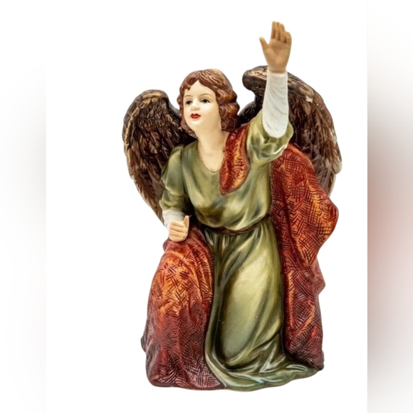 Holiday | Owell Hand Painted Porcelain Angel Figurine 9 | Poshmark